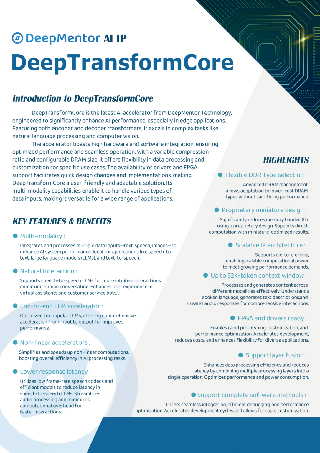 DeepTransformCore – DeepMentor